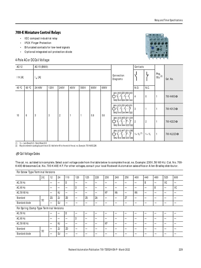 44 AB 700-K40E | PDF
