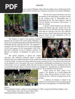 Matigsalug Tribe | PDF | Mindanao