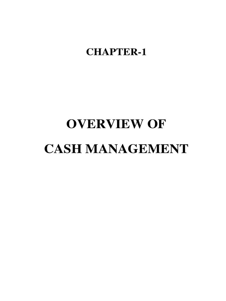 09 - Chapter 1 | PDF | Finance & Money Management