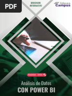 Brochure POWER BI COMPLETO | PDF | Inteligencia de negocios | Datos