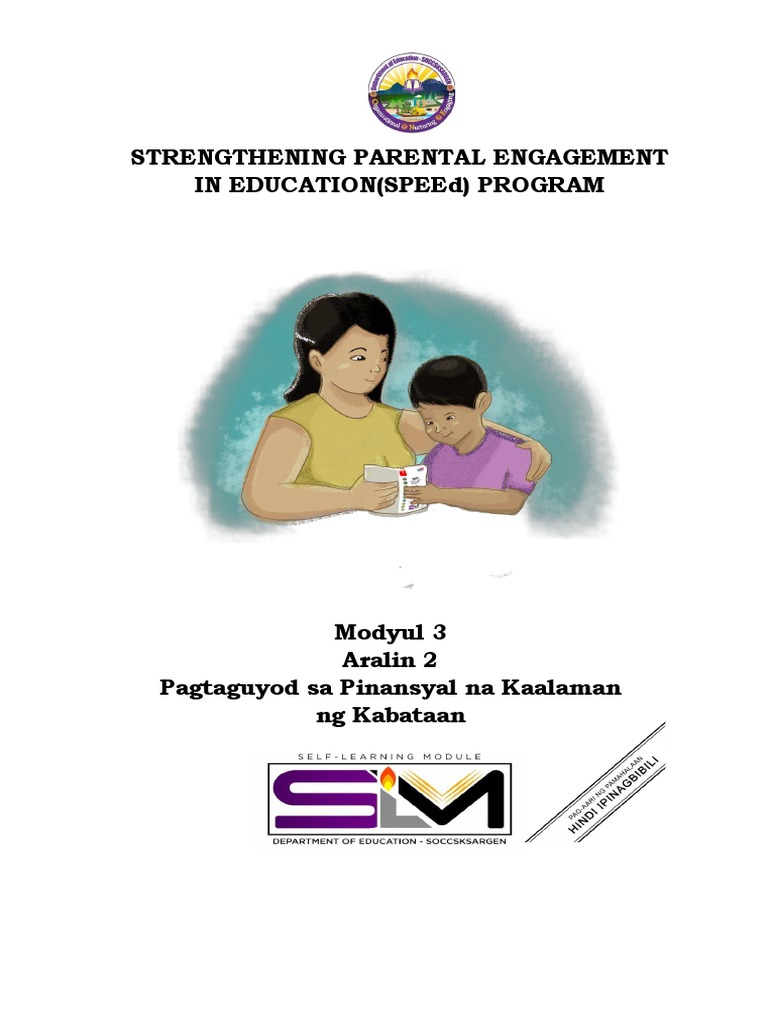 Module 3 Aralin 2 SPEEd SLM | PDF