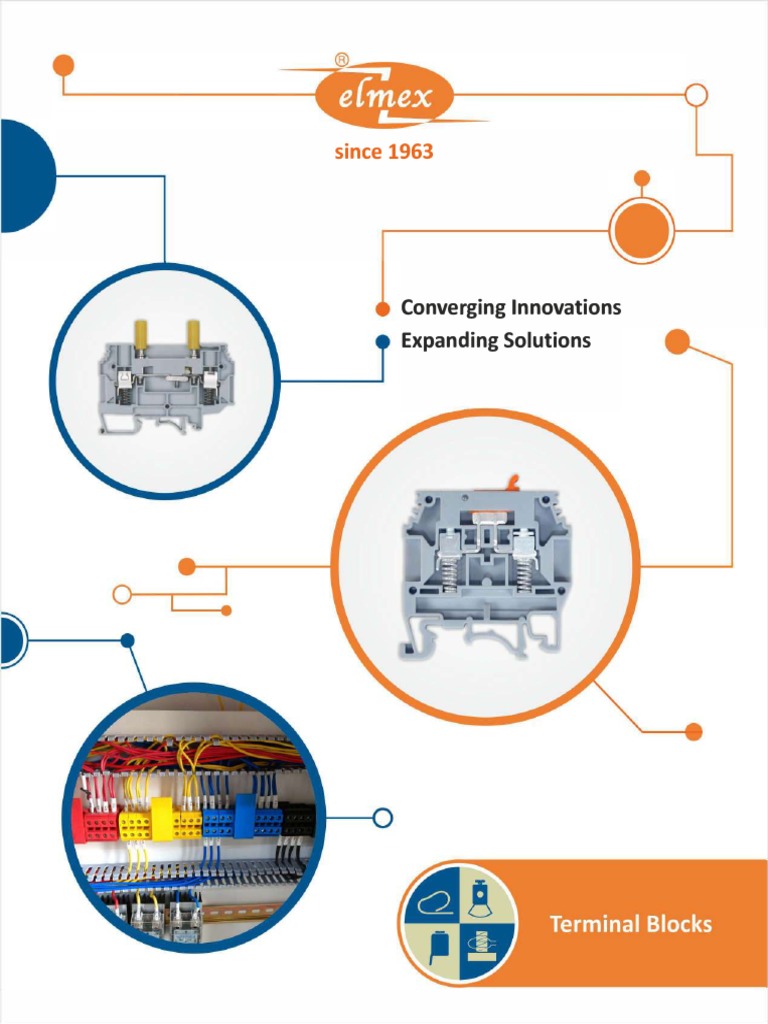 Elmex-Terminal Block Catalog | PDF | Electrical Connector | Screw