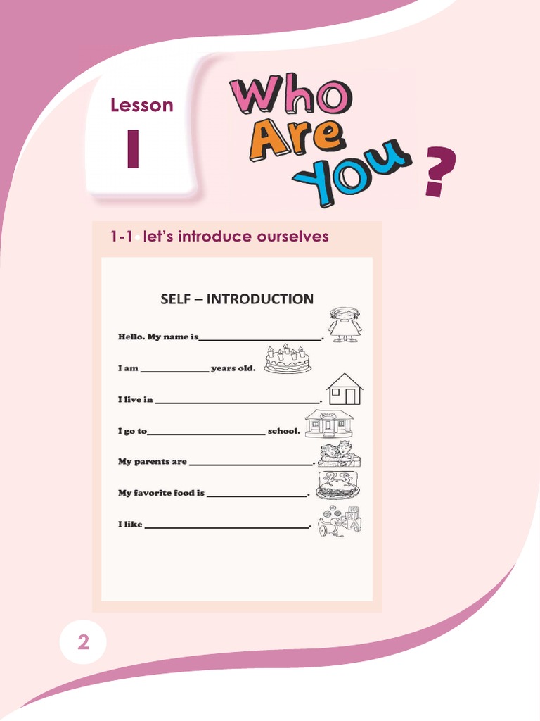 Introduce yourself | PDF