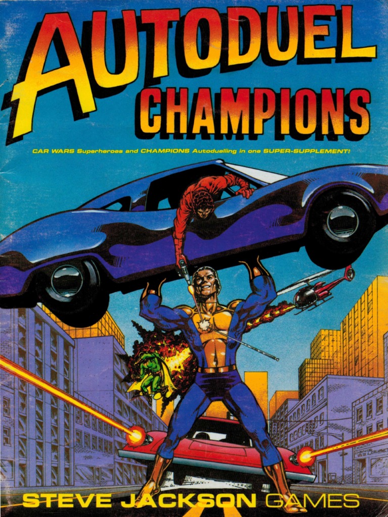 Autoduel Champions: Car Wars Supplement | PDF