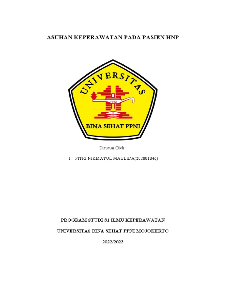 Kasus Asuhan Keperawatan Pada Pasien HNP | PDF