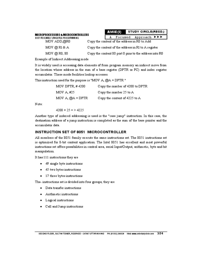 Instruction Set | PDF | Central Processing Unit | Manufactured Goods Instruction Set | PDF | Central Processing Unit | Manufactured Goods