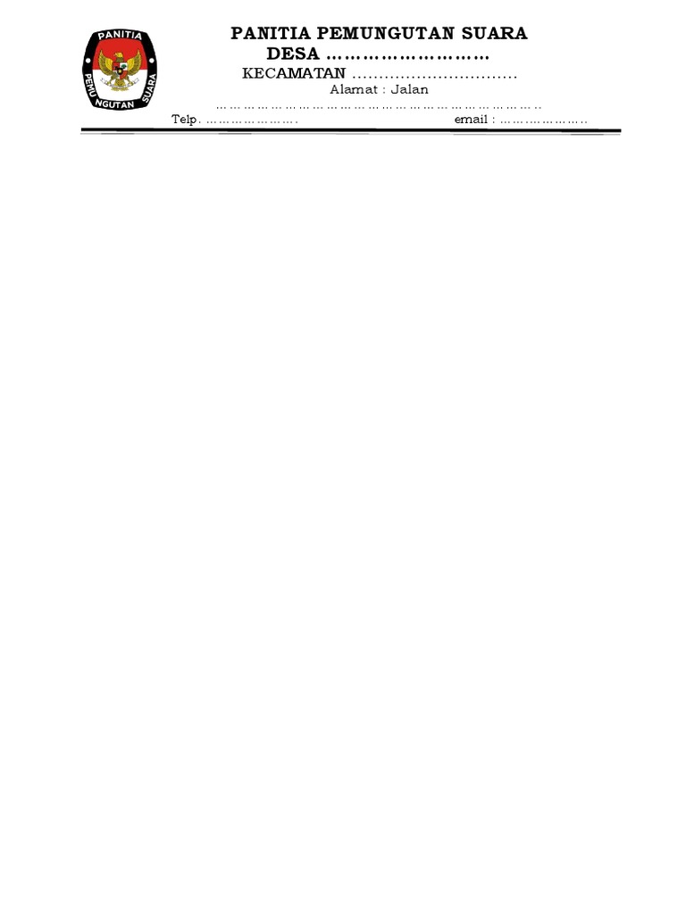 Kop Sekretariat PPS | PDF