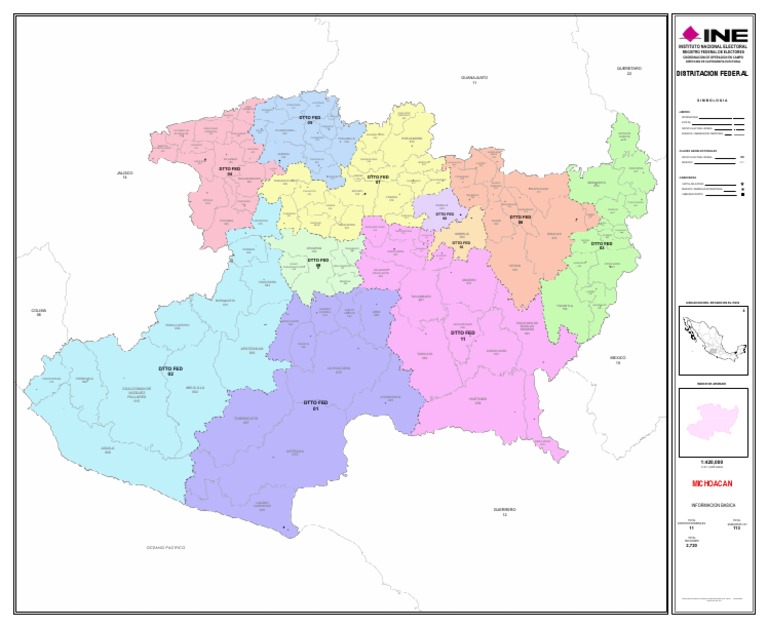 Anexo 3a 16 MICH-fed Mapa | PDF
