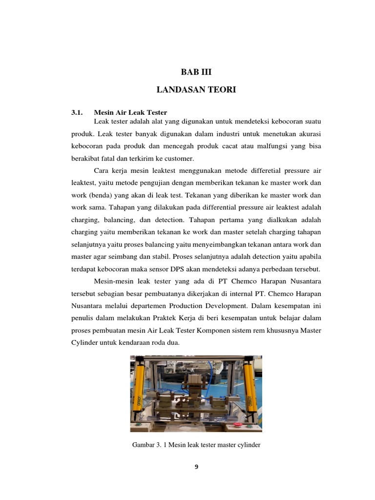 Bab III KP - M Aulia Bahar Pamungkas - 41418320018-19-30 | PDF