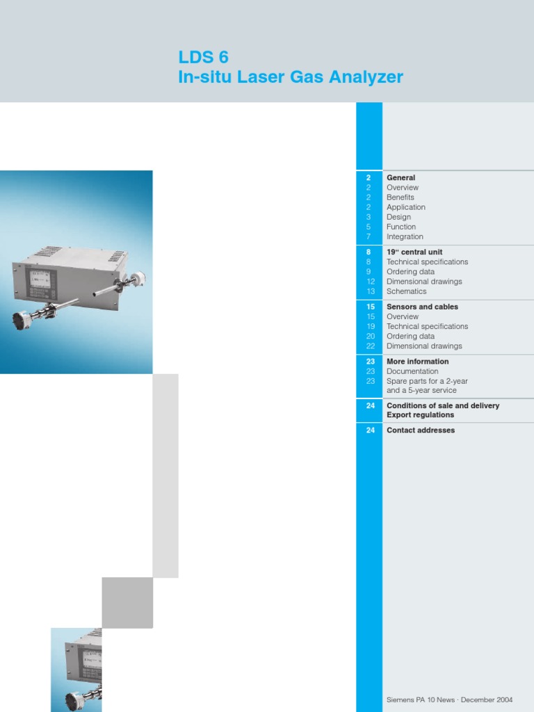 LDS 6 Catalog | Download Free PDF | Absorption Spectroscopy | Optical Fiber