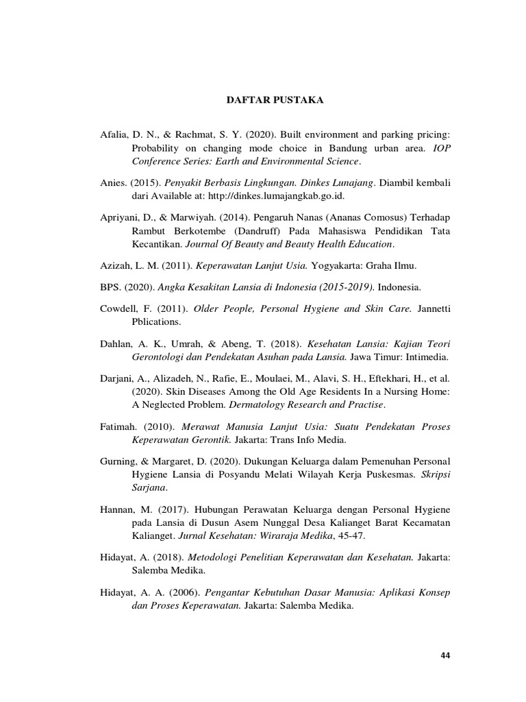 C051171024 - Skripsi DP | PDF | Kesehatan Holistik | Sains & Matematika