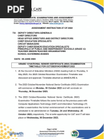LCA Examination Schedule of Exams 2025 and Written Examination ...