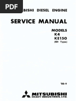 Mitsubishi K3 Diesel Engine Manual | PDF | Diesel Engine | Vehicle Parts
