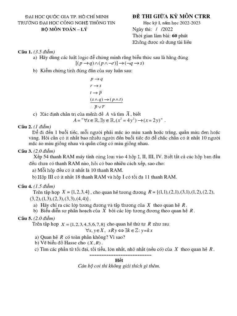 GK (HK1, 2022-2023) | PDF