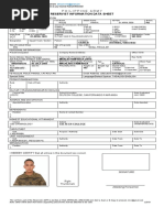 Dependent ID Form AFP | PDF | National Security | Social Institutions