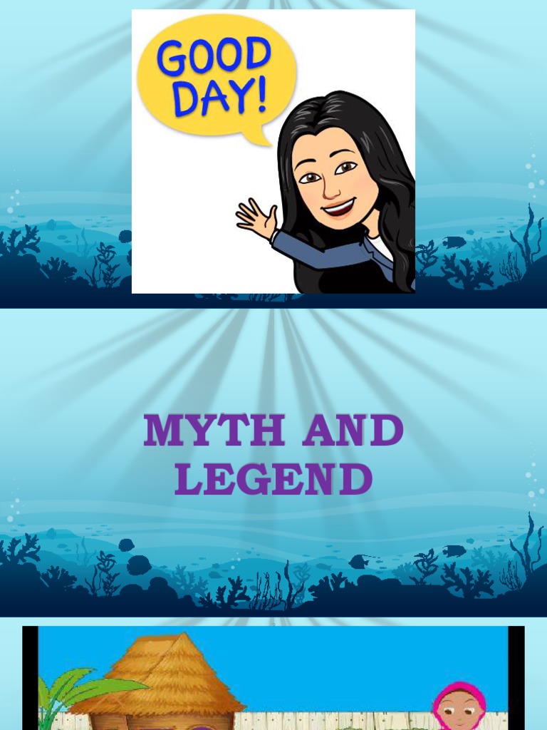 Quarter 1 Week 3 Lesson 1 (Myth and Legend) | PDF | Greek Mythology