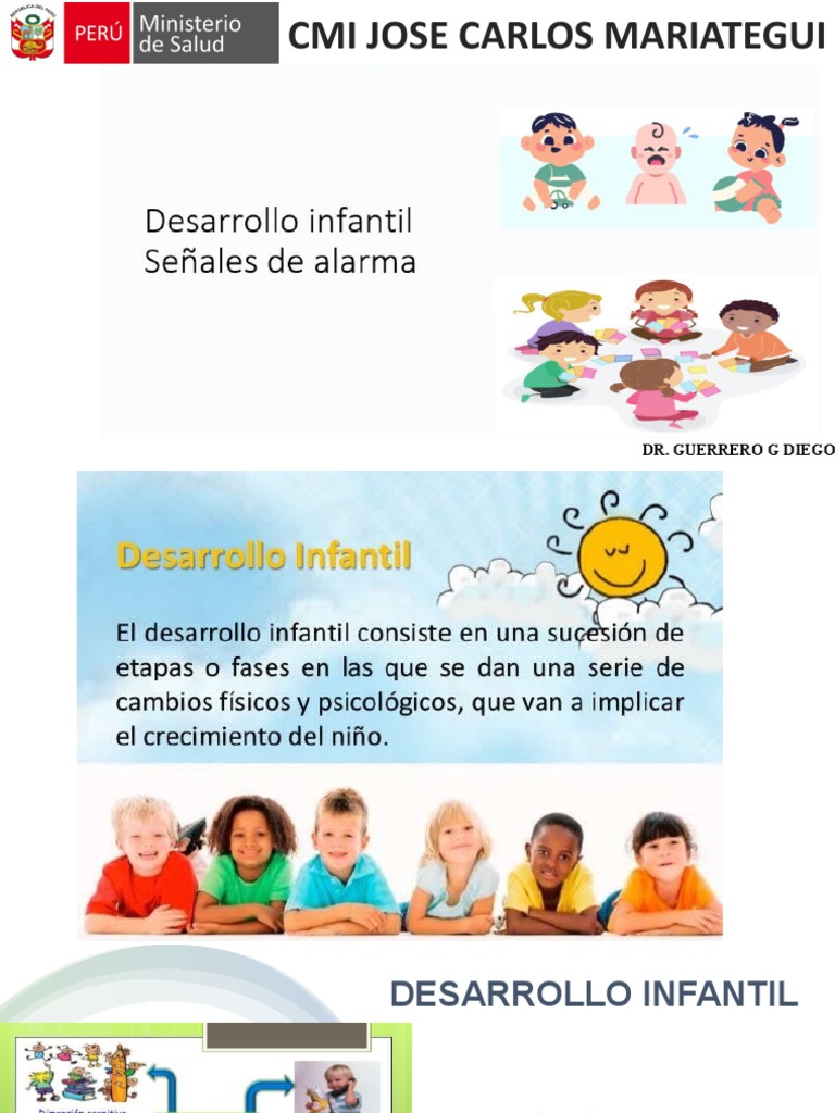 DESARROLLO INFANTIL - SIGNOS DE ALARMA | PDF | Aprendizaje | Desarrollo ...