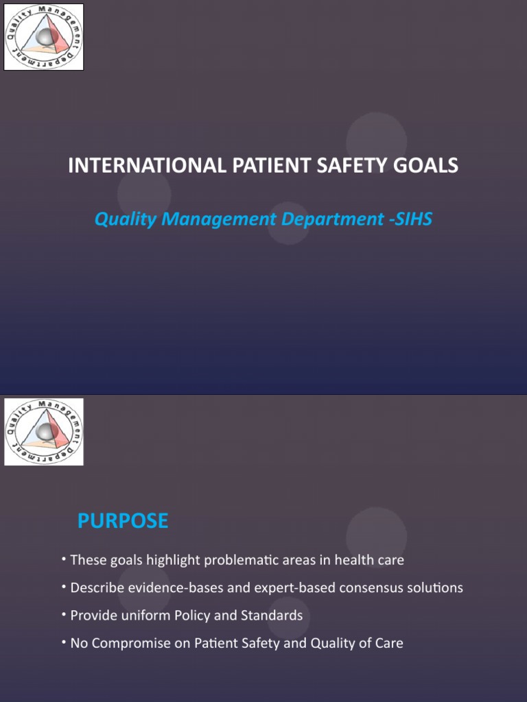 Ipsg 2017 | PDF | Patient Safety | Patient