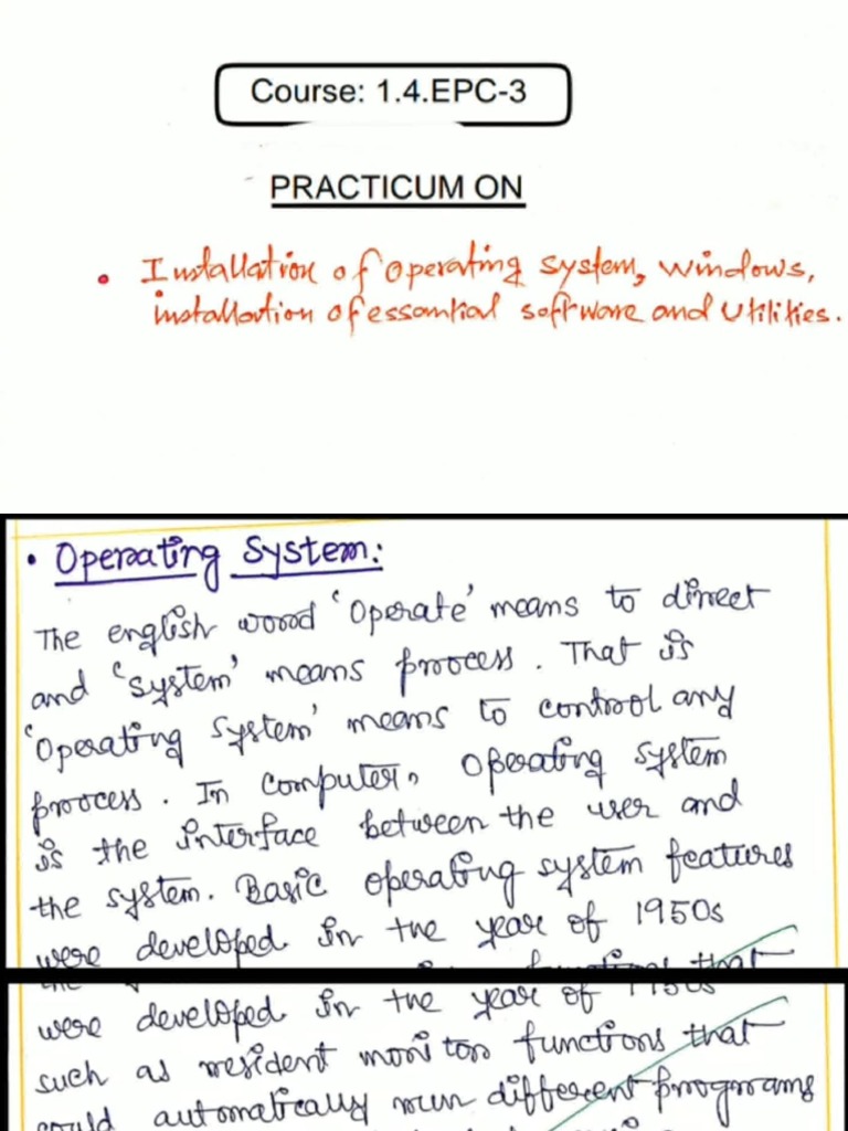 EPC 3 Practicum | PDF