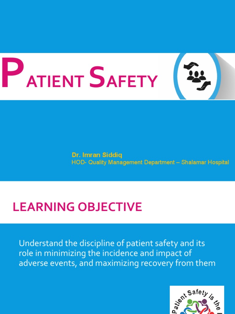 1.what Is Patient Safety | PDF | Patient Safety | Patient