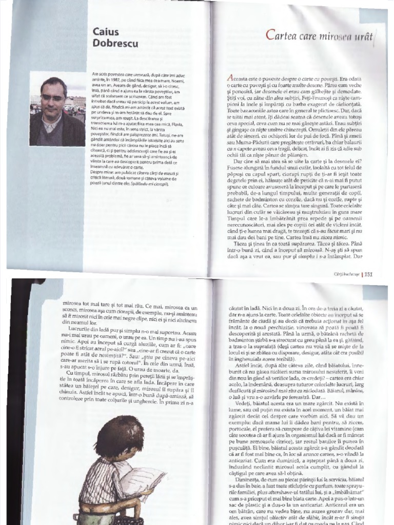 Cartea Care Mirosea Urat Caius Dobrescu | PDF