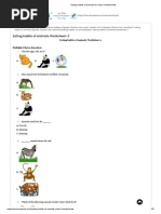 Class 2 Evs Worksheet 1 LN 3 Types of Houses | PDF