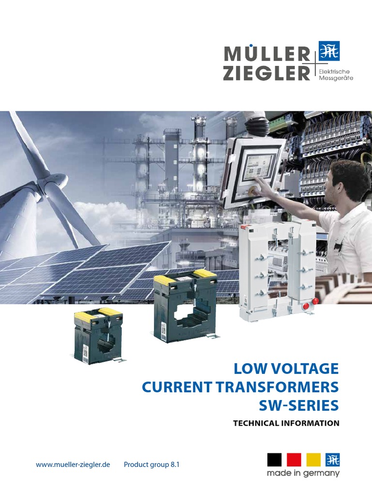 MuellerZiegler Current Transformers SW-Series | Download Free PDF | Transformer | Physical Sciences