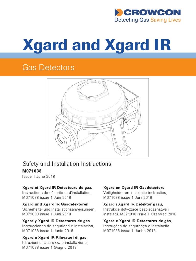 M071038 Xgard Consolidated Manual Issue 1 June 18 | PDF | Working ...