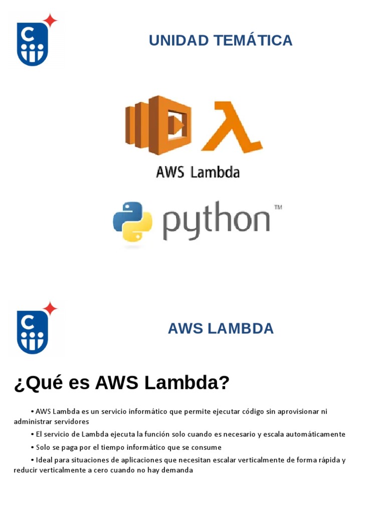 Lambda | PDF | Gestión de tecnología de la información | Programación de computadoras
