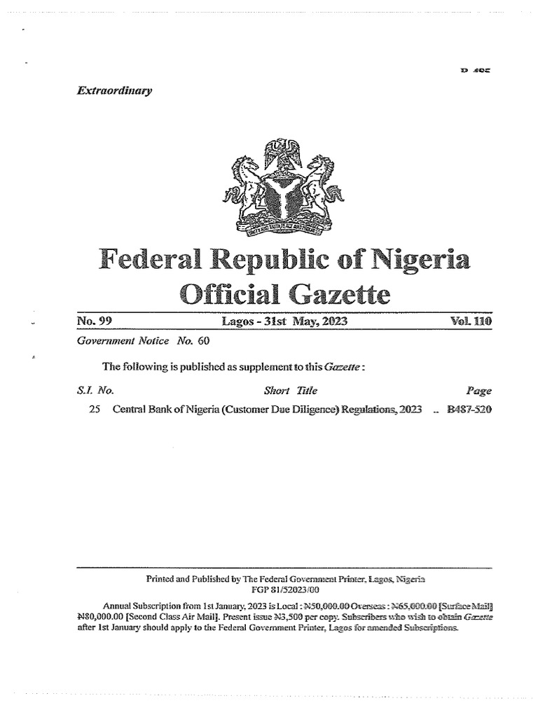 CDD Regulation 2023 | PDF