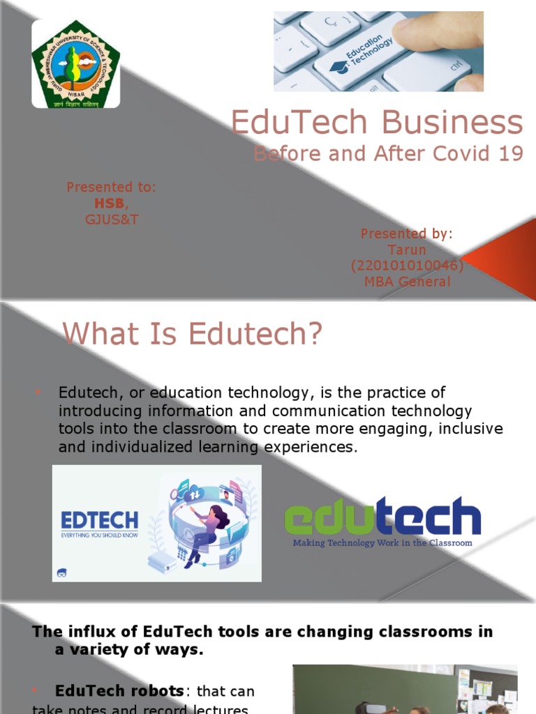 EduTech Business | PDF | Business