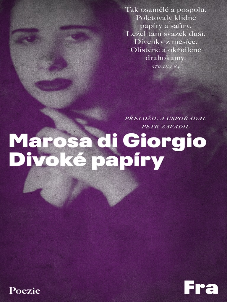 Marosa di Giorgio, Divoké papíry | PDF