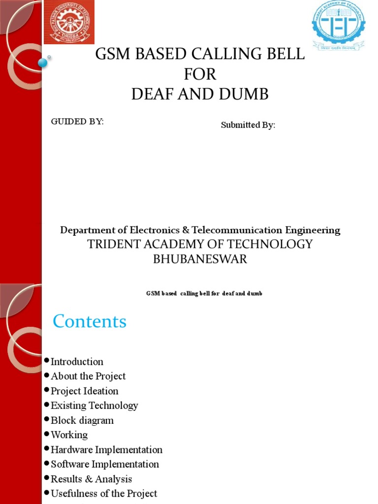Internship PPT Template | PDF | Microcontroller | Electronic Engineering