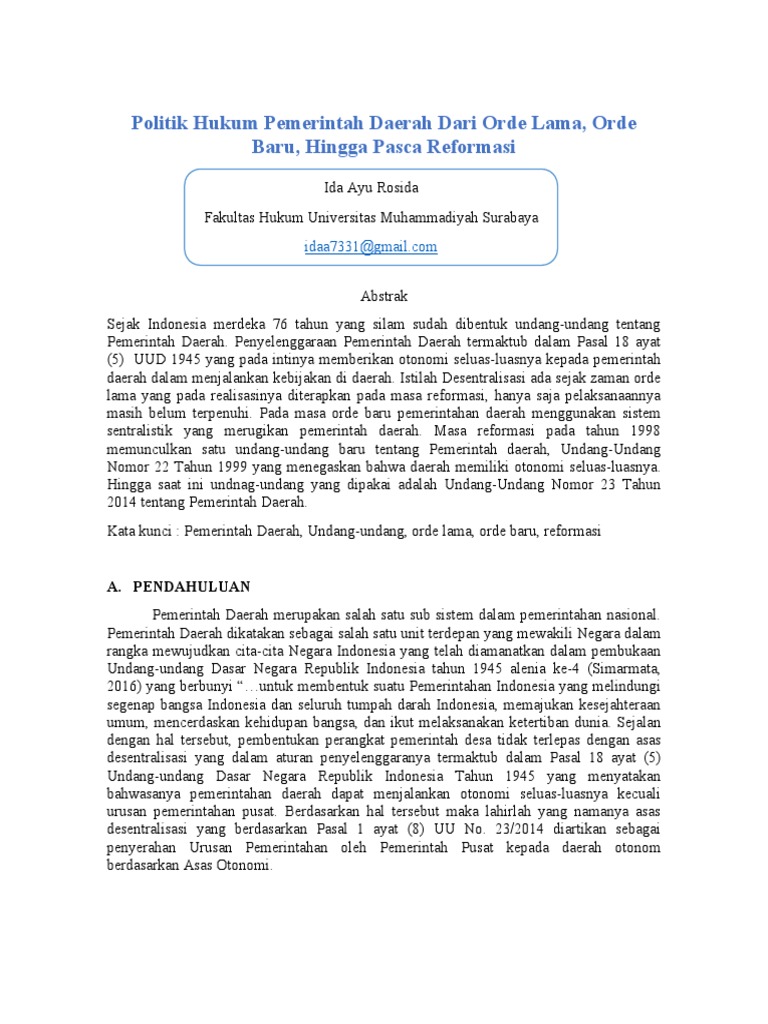 Ida Ayu Rosida | PDF