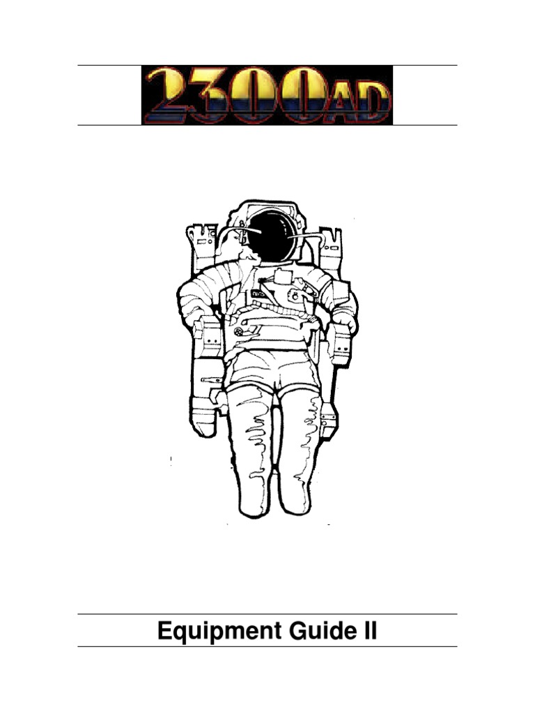 Equipment-2 2300AD | PDF | Magazine (Firearms) | Rifle