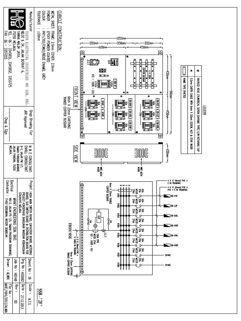 SSB Drawing | PDF