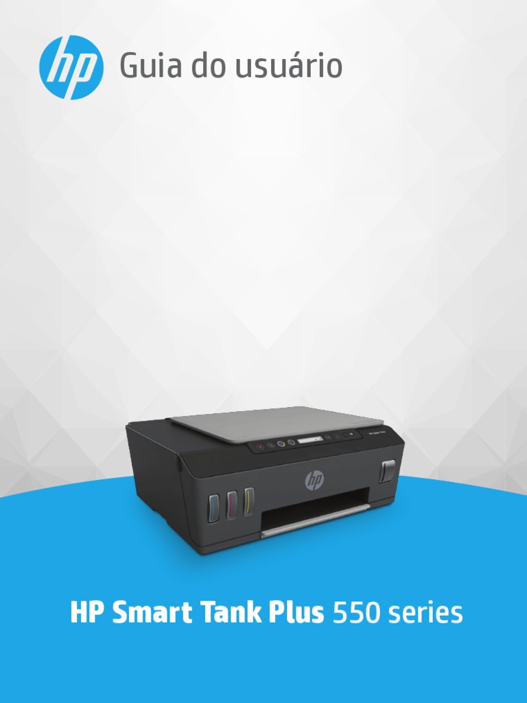 Manual HP SMART TANK PLUS 550 | PDF | Computadores