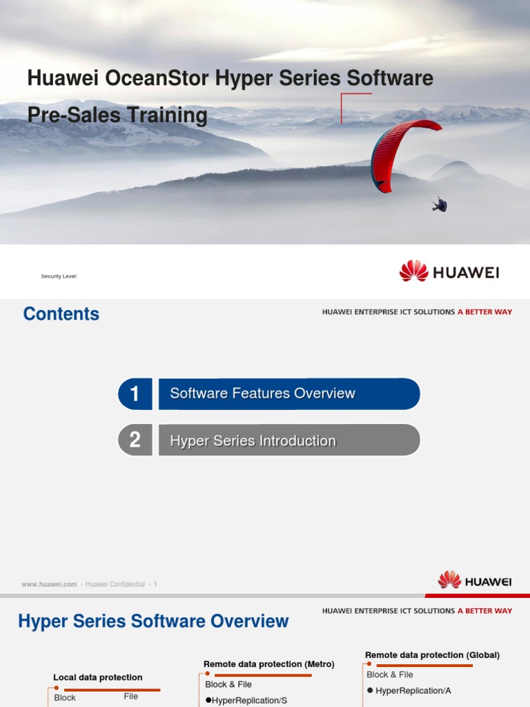 HCSA-Presales-Storage V3.0 Training Material | PDF | Backup | Computer ...