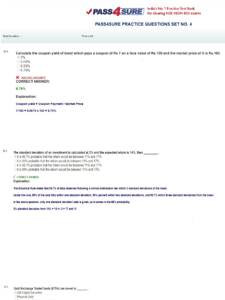 Question Set No. 4 | PDF