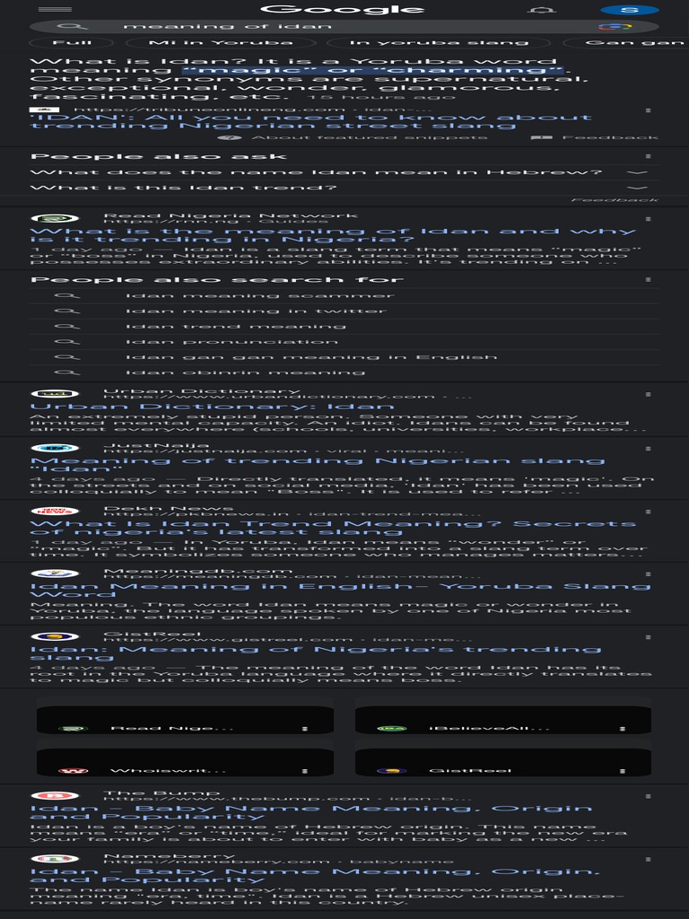 Meaning of Idan - Google Search | PDF | Communication | Human Communication