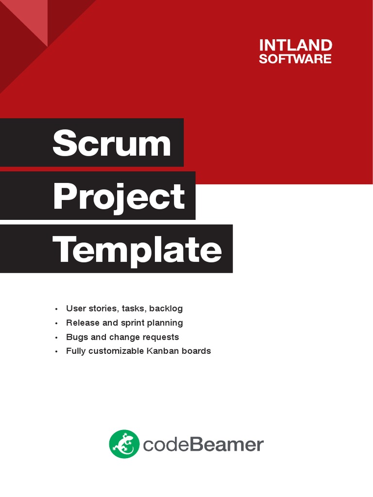 Scrum Project Template | Download Free PDF | Scrum (Software Development) | Agile Software ...
