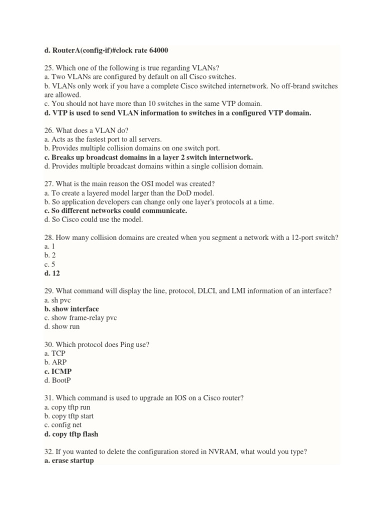 Mikrotik Mtcna Test 66 70 | PDF | Internet Protocol Suite ...