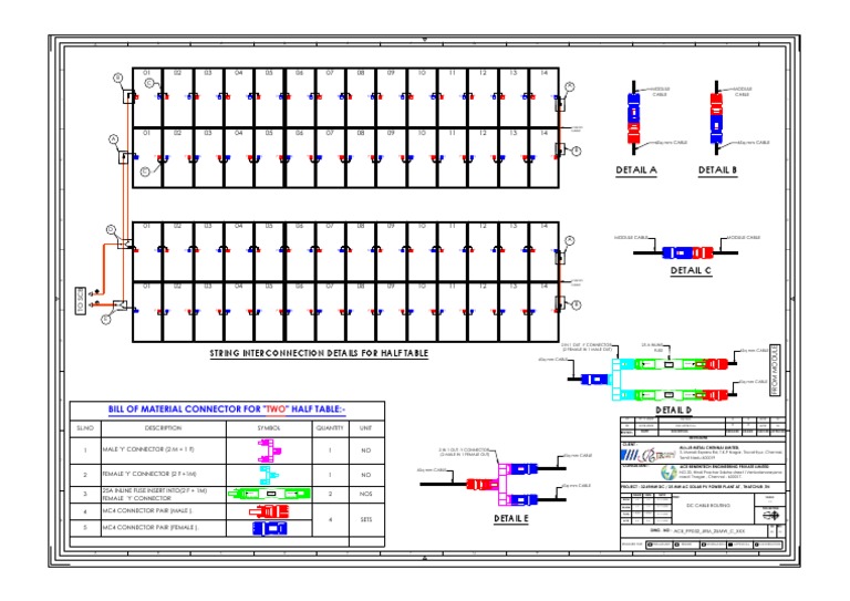 For Half Table - Module Interconn-Sh 01 | PDF | Solar Power ...