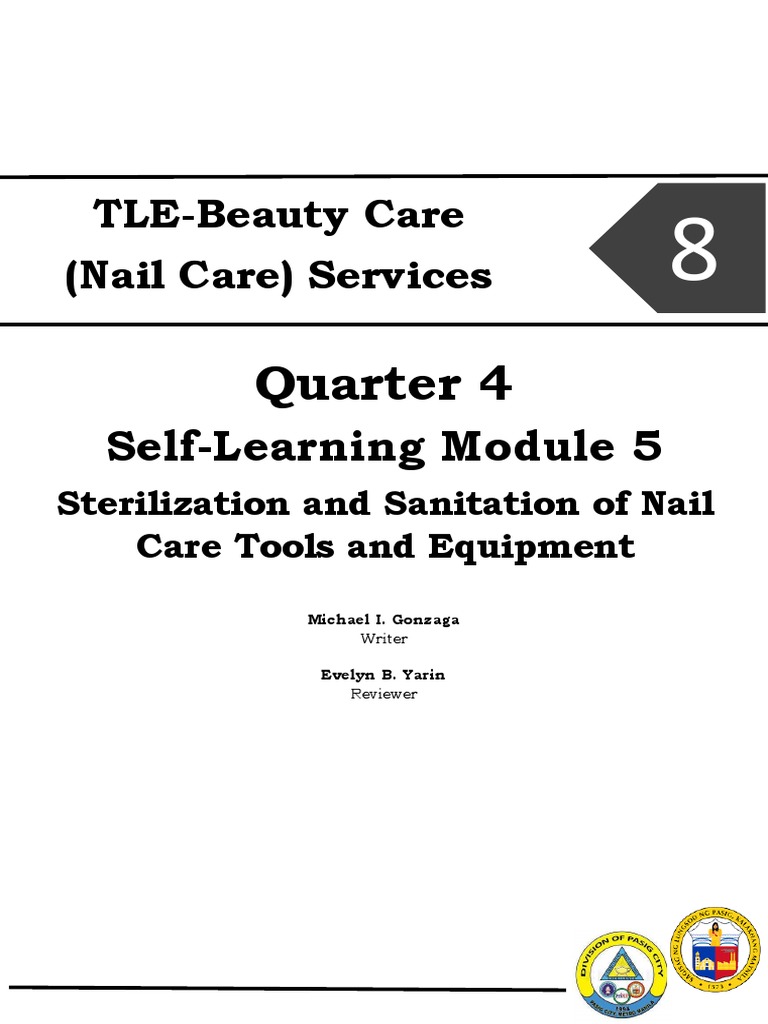 TLE 8 BEAUTYCARE Q4 M5 | PDF | Hand Washing | Disinfectant