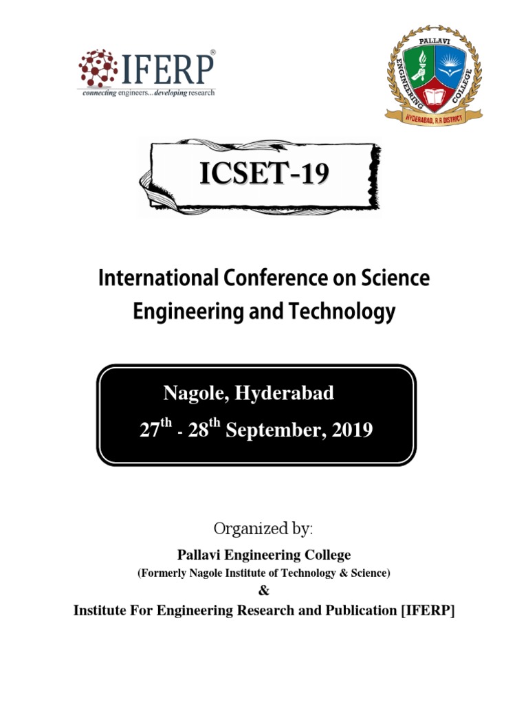ICSET-19 - Pallavi | PDF | Computers | Technology & Engineering
