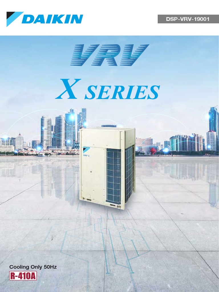 DSP-VRV-19001-VRV X Catalogue | PDF | Air Conditioning | Energy ...