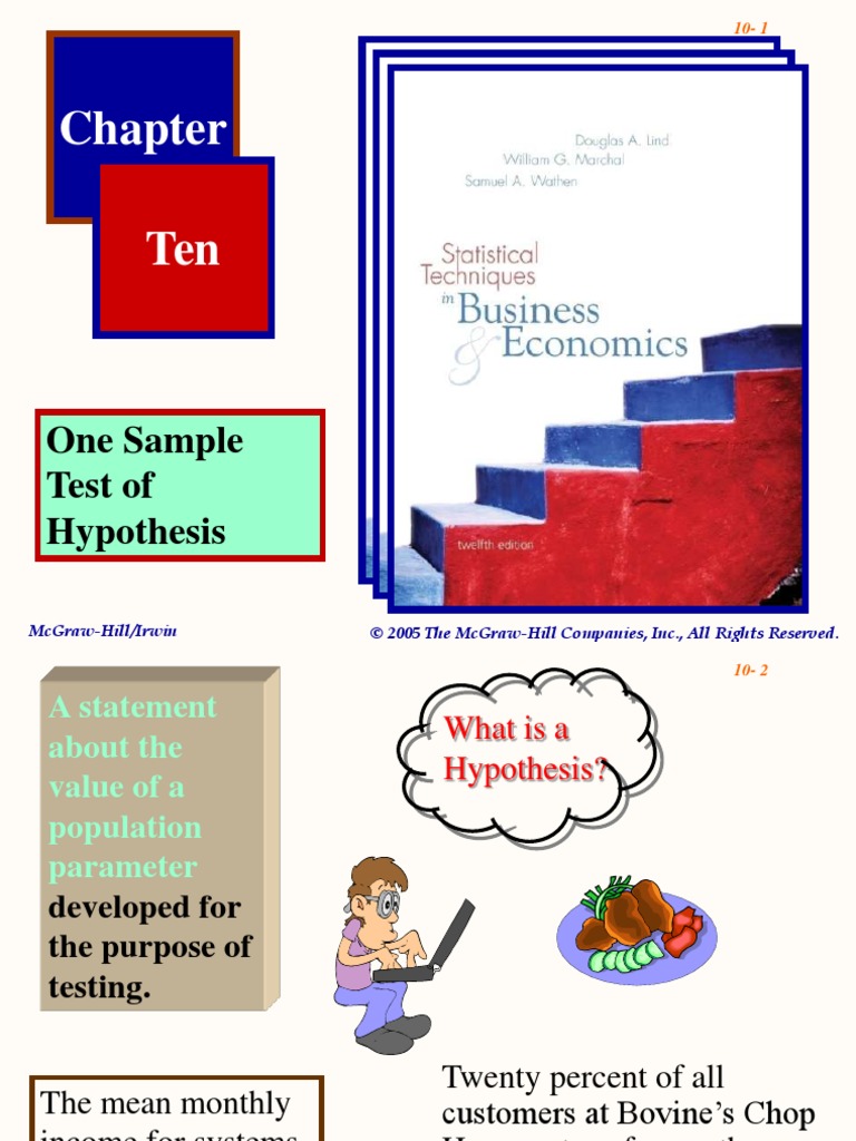 Chapter 10 Powerpoint IPE381 | PDF | Type I And Type Ii Errors | Statistical Significance