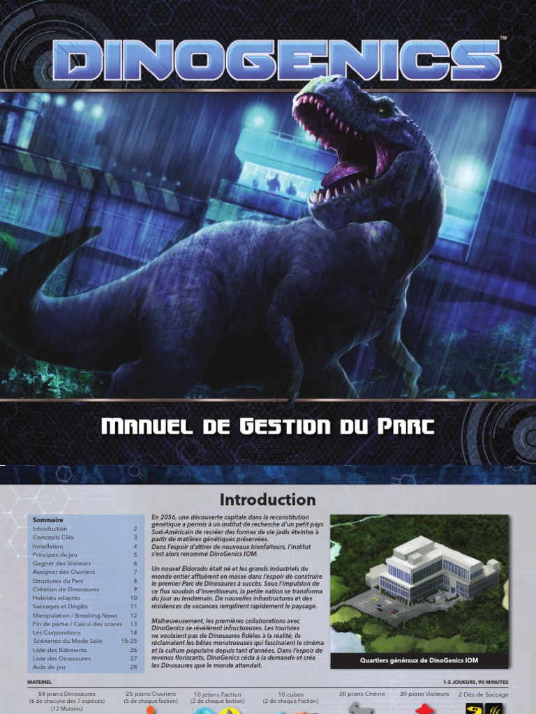 Manuel de Gestion de DinoGenics | PDF | Crédit | Finance et gestion ...