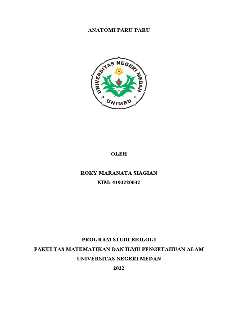 Struktur dan Fungsi Paru-Paru Manusia | PDF