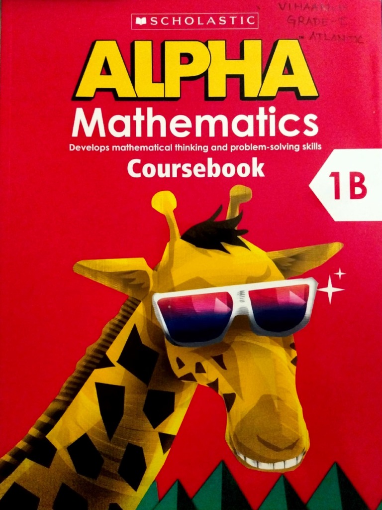 Alpha Mathematics Coursebook - 1B | PDF | Teachers | Learning